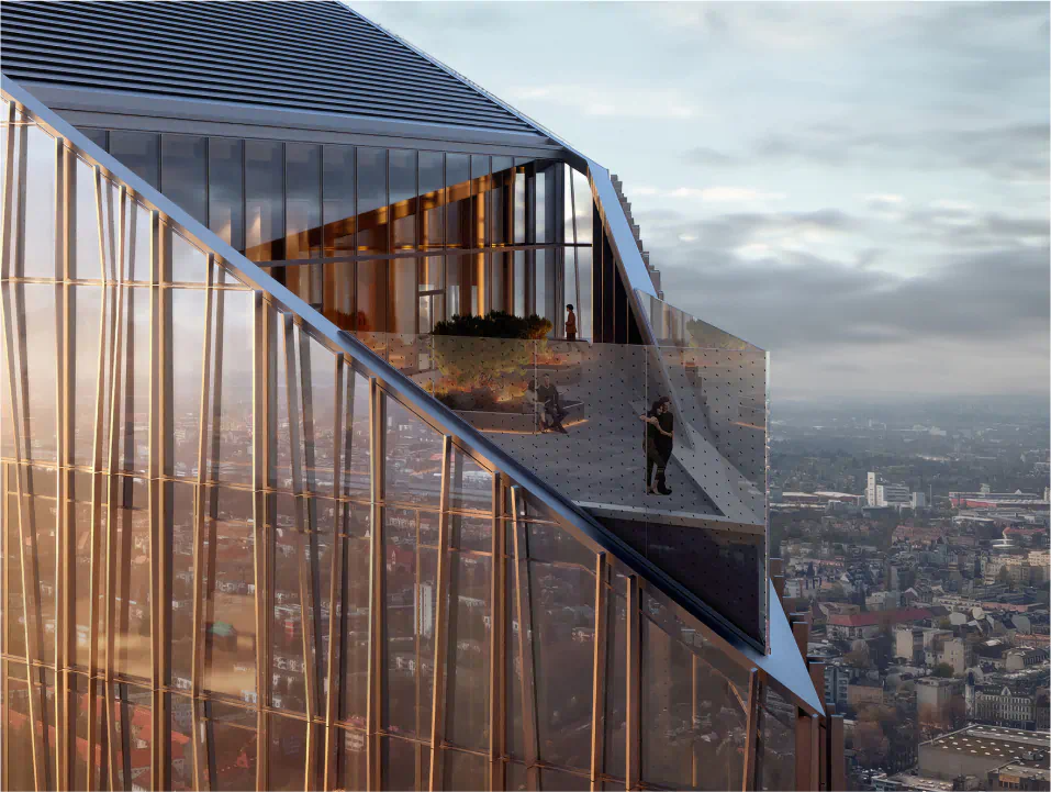 Estrel Tower. Experience a new level.